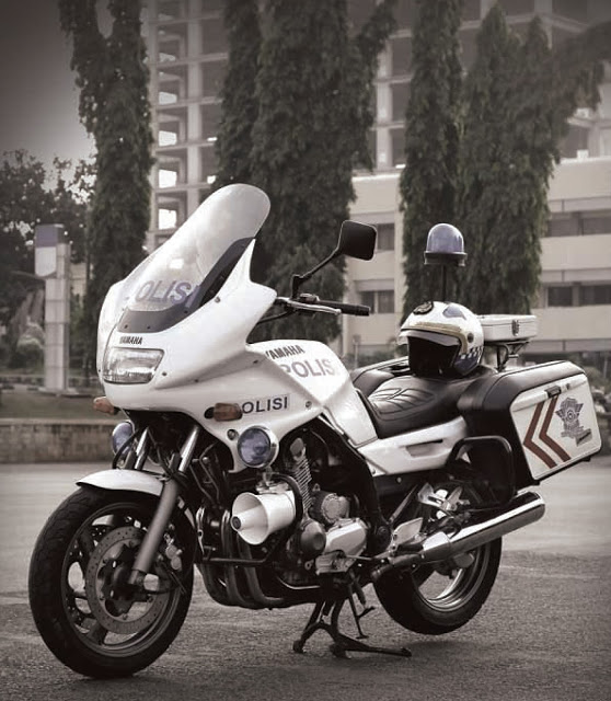 Motor Polisi Indonesia Yamaha XJ900P
