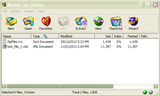 Read / Extract TAR File - Java Example | ThinkTibits!