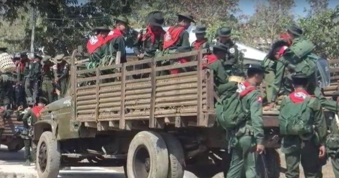 RCSS/SSA ปะทะ ทหารพม่า ในพื้นที่เมืองเปง