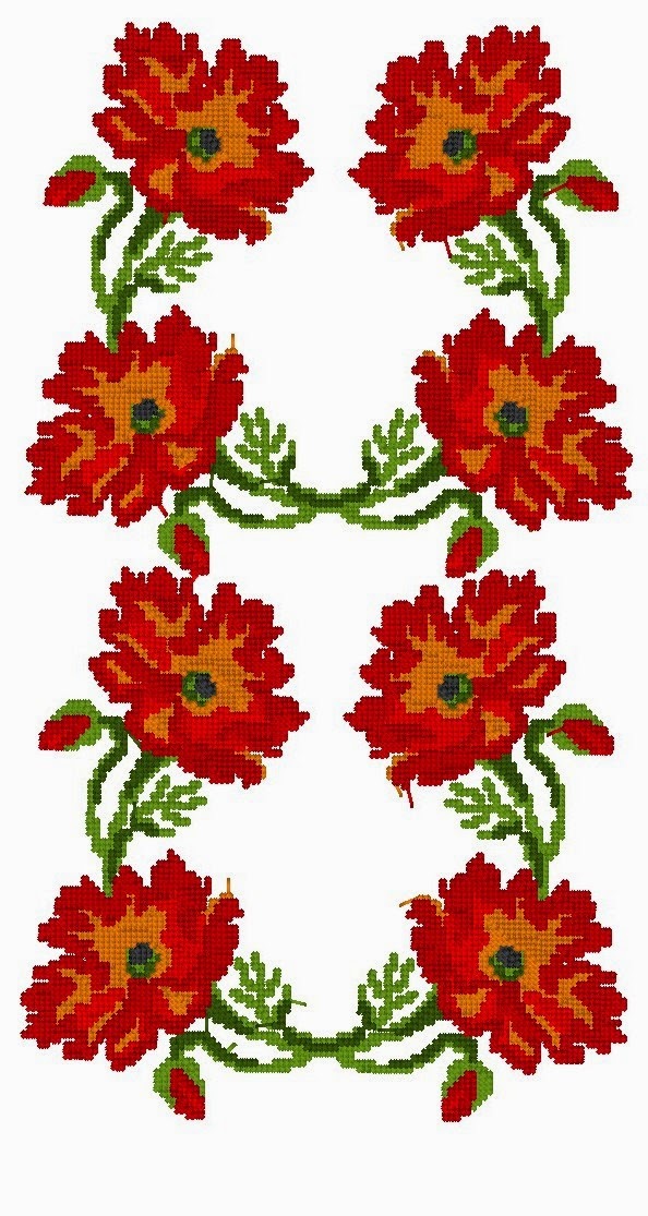 MODELE BRODERIE PENTRU COSTUMUL POPULAR ROMANESC : martie 2015