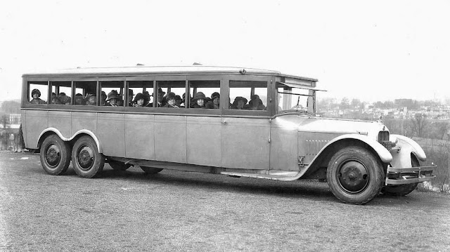 A Goodyear Six-Wheeled Bus From the 1920s ~ Vintage Everyday