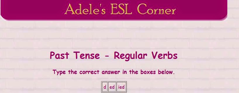 Ideo English 123 2014-2015: Practicar past tense