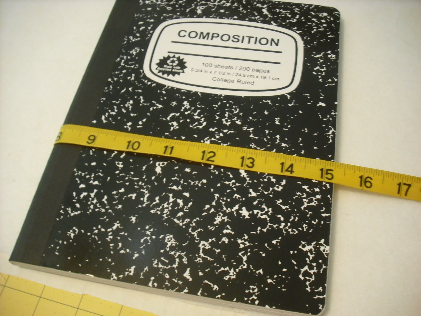 Always Sew Love: Quilt Covered Composition Book, a tutorial
