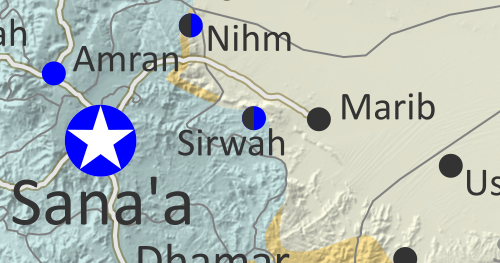 Yemen Control Map & Report - April 2018 (Subscription) - Political ...