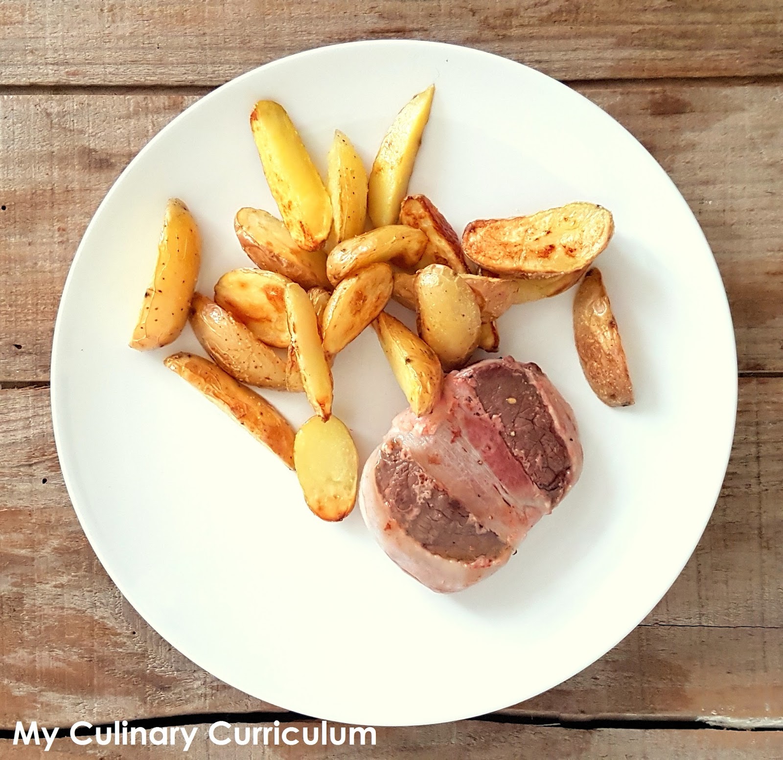 My Culinary Curriculum: Tournedos de rumsteck au lard (Beef tournedos ...