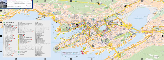 Sightseeing in Bergen, Norway