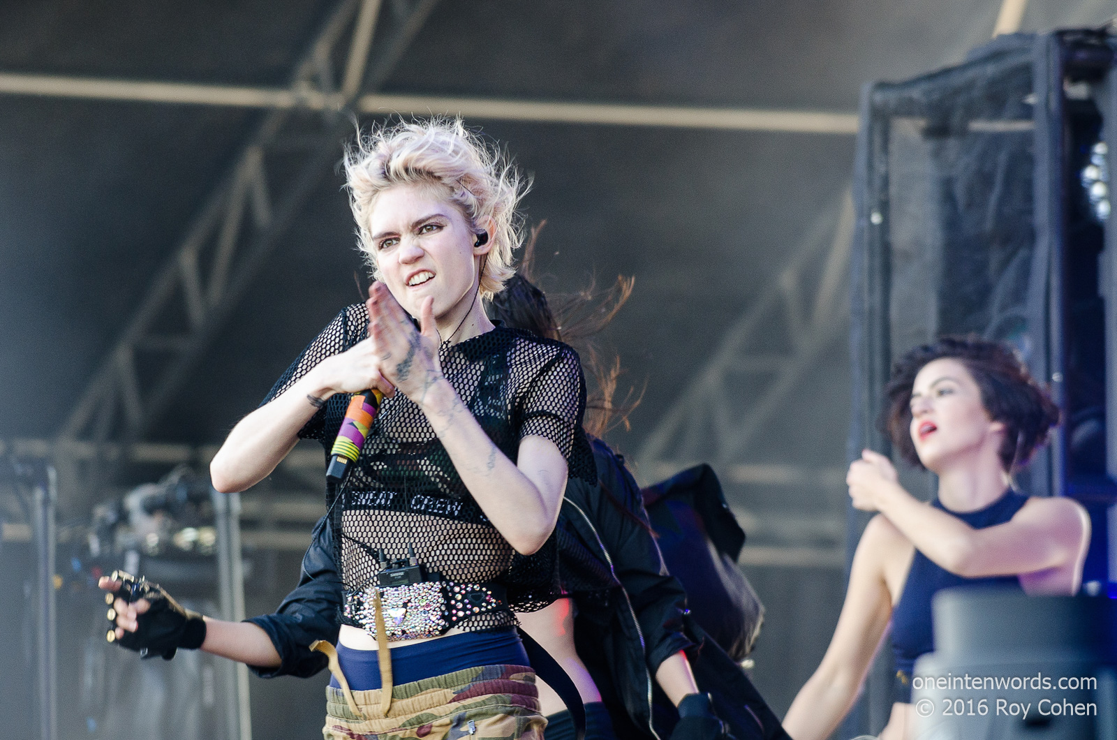 one in ten words: Bestival Toronto 2016: Day 2: Grimes - Concert Pictures