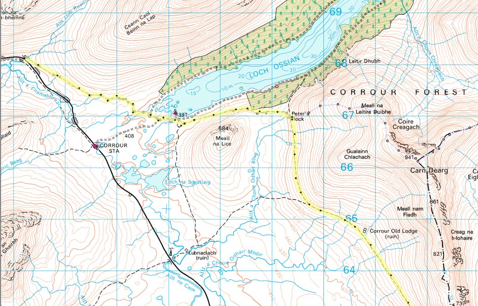 FAST TRACK TO NOWHERE IN PARTICULAR: TGOC 2012 Day 6 - Corrour to Loch ...
