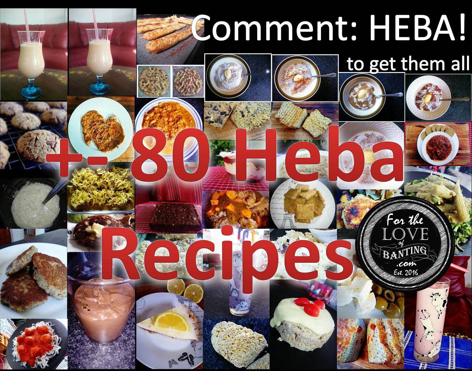 For The Love Of Banting: Banting Friendly Heba Pap Recipes