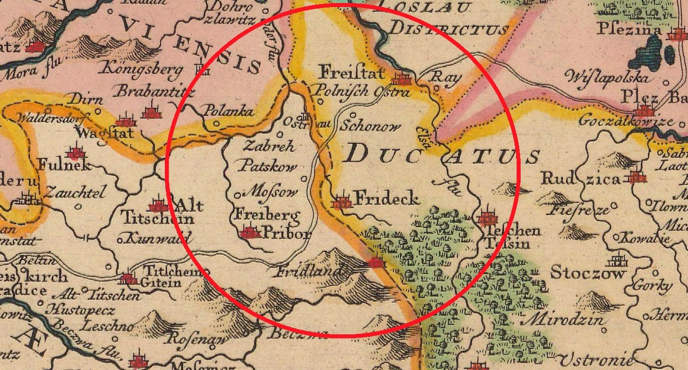 1741 Map of Silesia – Czech Out Your Ancestors