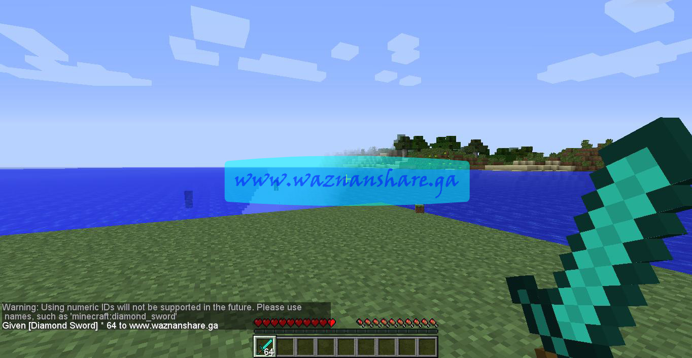 Cara Mudah Melakukan Fungsi Command /give Minecraft | Waznan Share