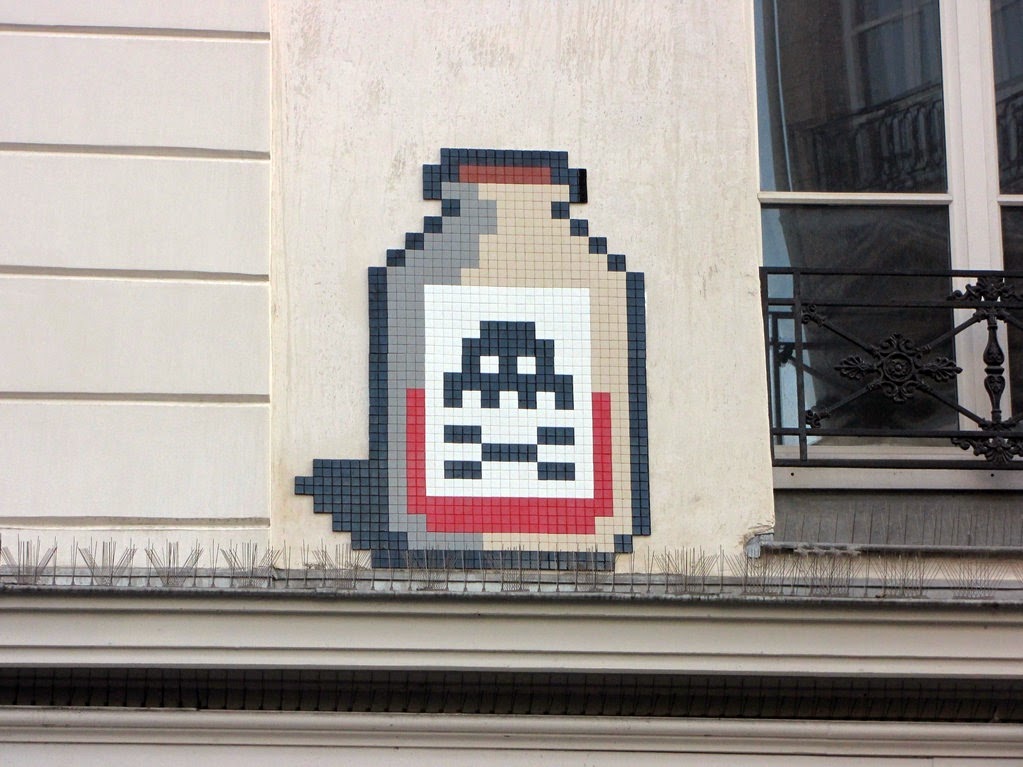 Invader New Invasions – Paris, France (March 2014) Part II – StreetArtNews