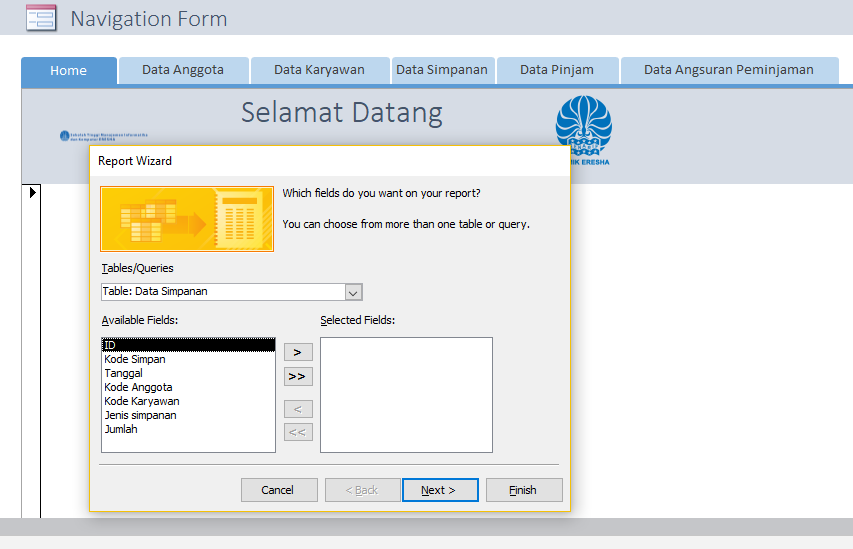 MEMBUAT DATABASE KOPERASI SIMPAN PINJAM SEDERHANA - Lutfi_Najmi_STMIK ...