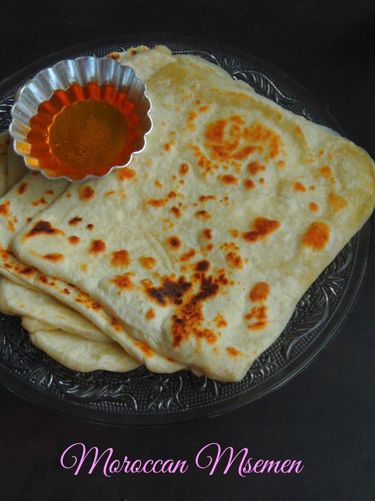 Priya's Versatile Recipes: Moroccan Msemen/Moroccan Square Shaped ...