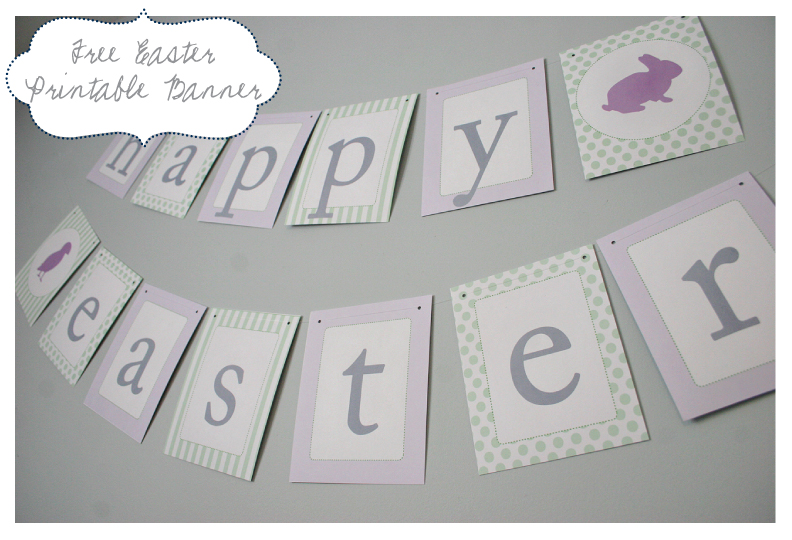 Nellie Design: Easter Printables + Free Banner!