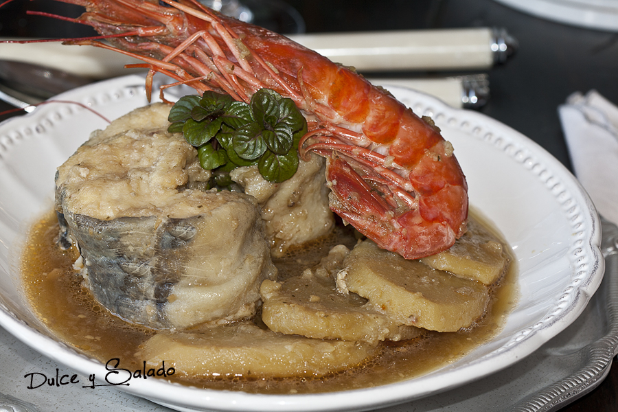 Dulce y Salado: Congrio con Patatas