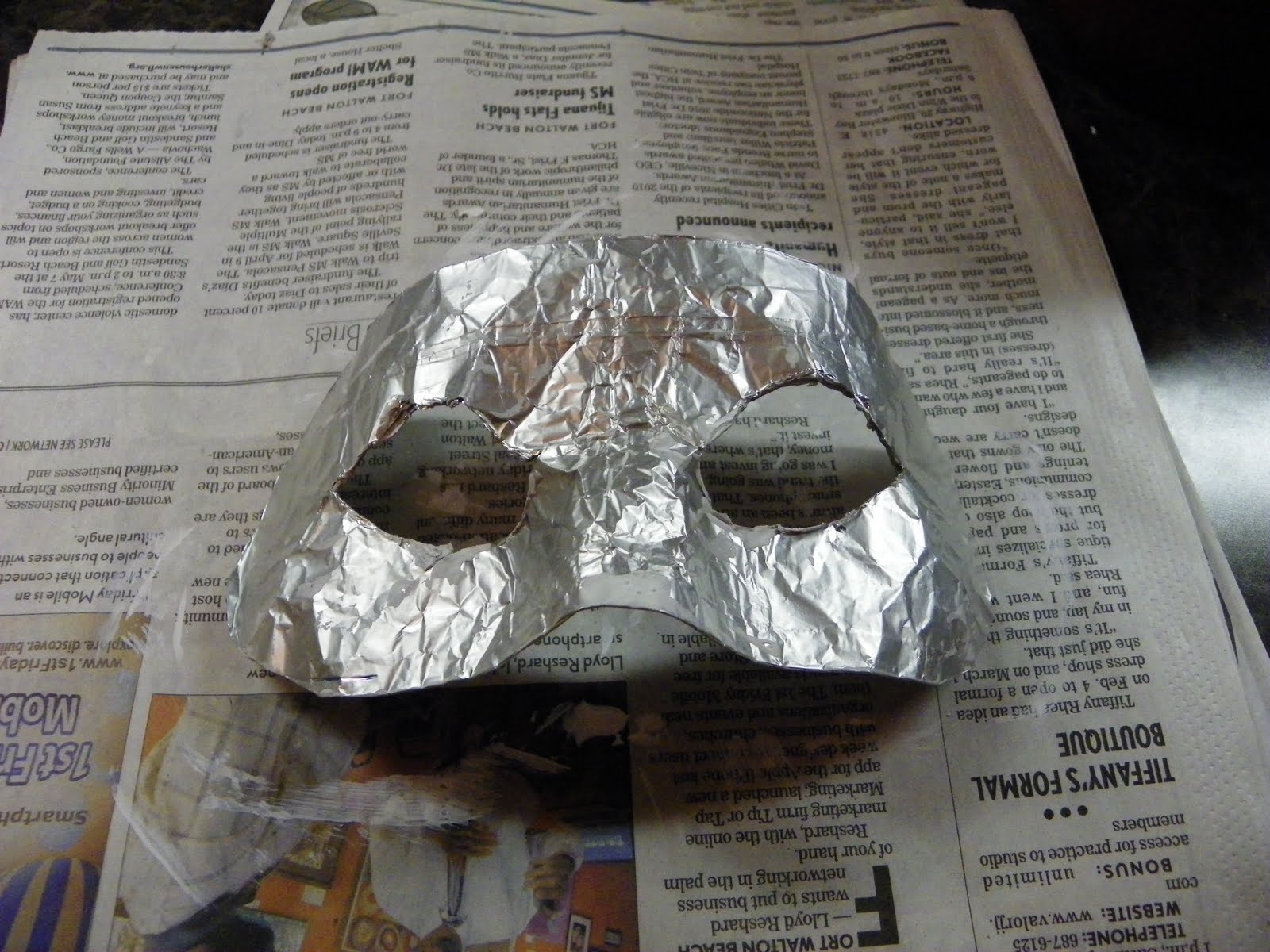 The Tickled Herring: How to Make a Masquerade Mask