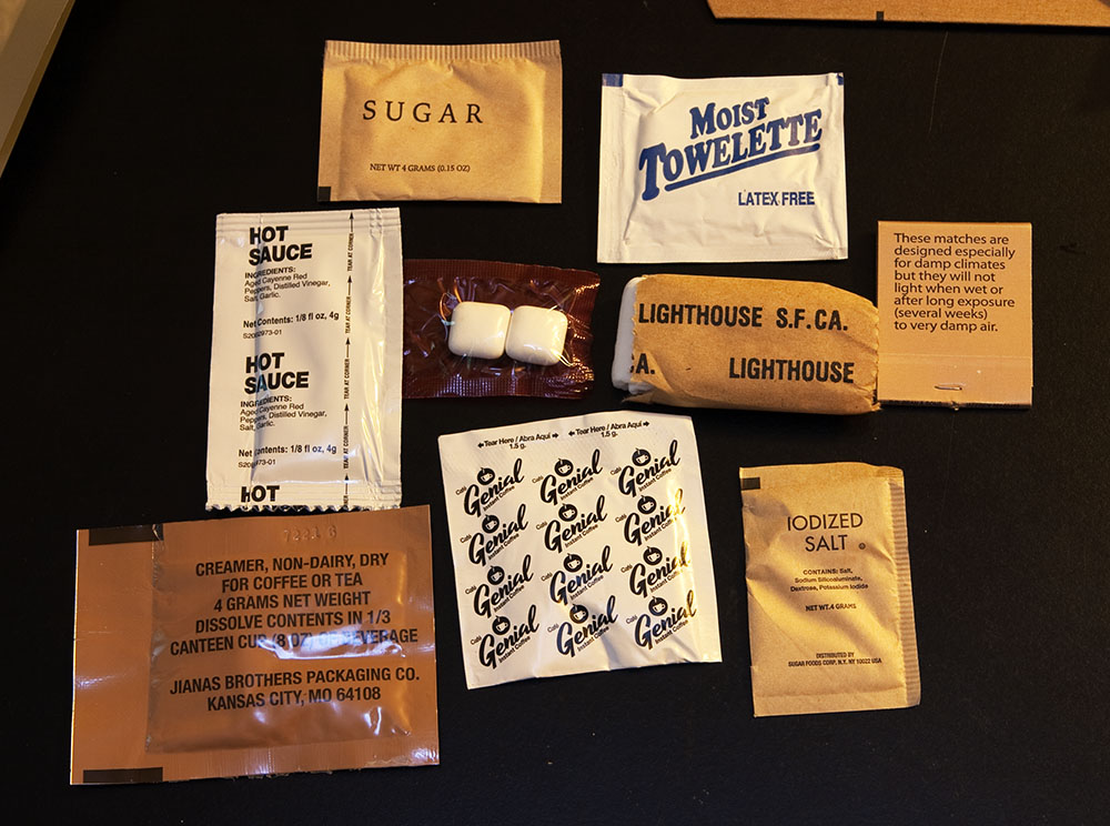 Women and Dreams: MRE Menu 3: Chicken, Noodles and Vegetables, in Sauce