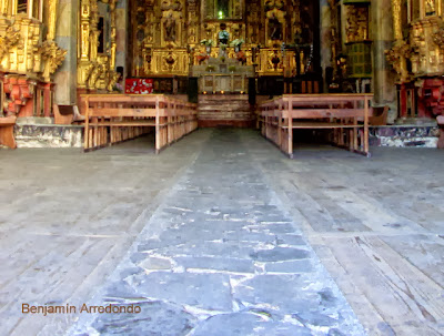 El Bable: El interior del Santuario del Señor de Mapethé, el Cardonal ...