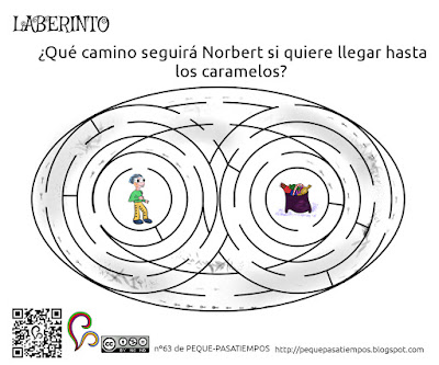 Peque-pasatiempos: Laberintos