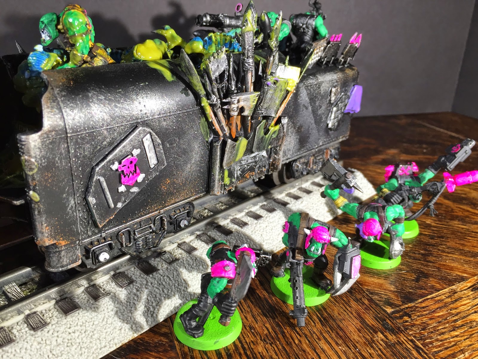 Battle Gaming One: Warhammer 40K -- The Dakka Chugga! (Pink Orks Steam ...