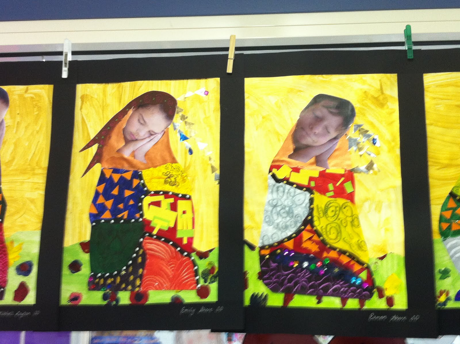 CAC Primary Art: Year 3 Klimt Paintings