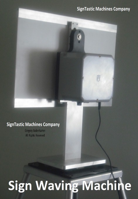 Sign Waving Sign Spinning Machine Robot Spinners Advertising Signs ...