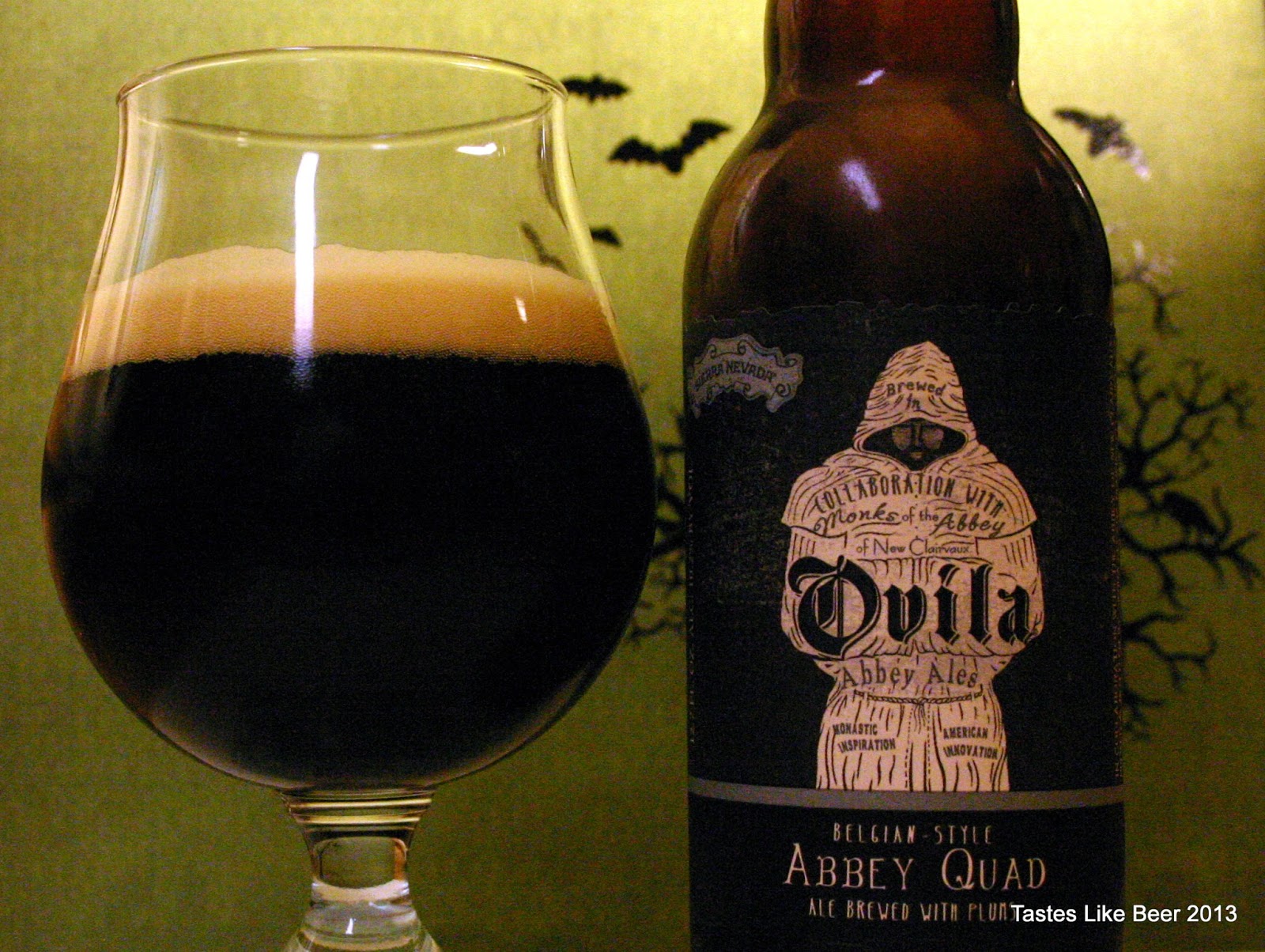 Tastes Like Beer: Sierra Nevada - Ovila Quad with Plums