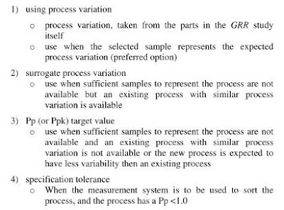 My Knowledge in Quality Management: How to Calculate GRR%