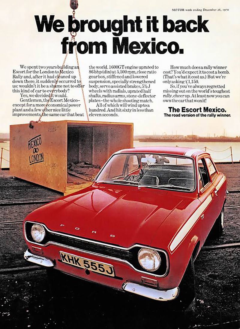 1970 London to Mexico World Cup Rally
