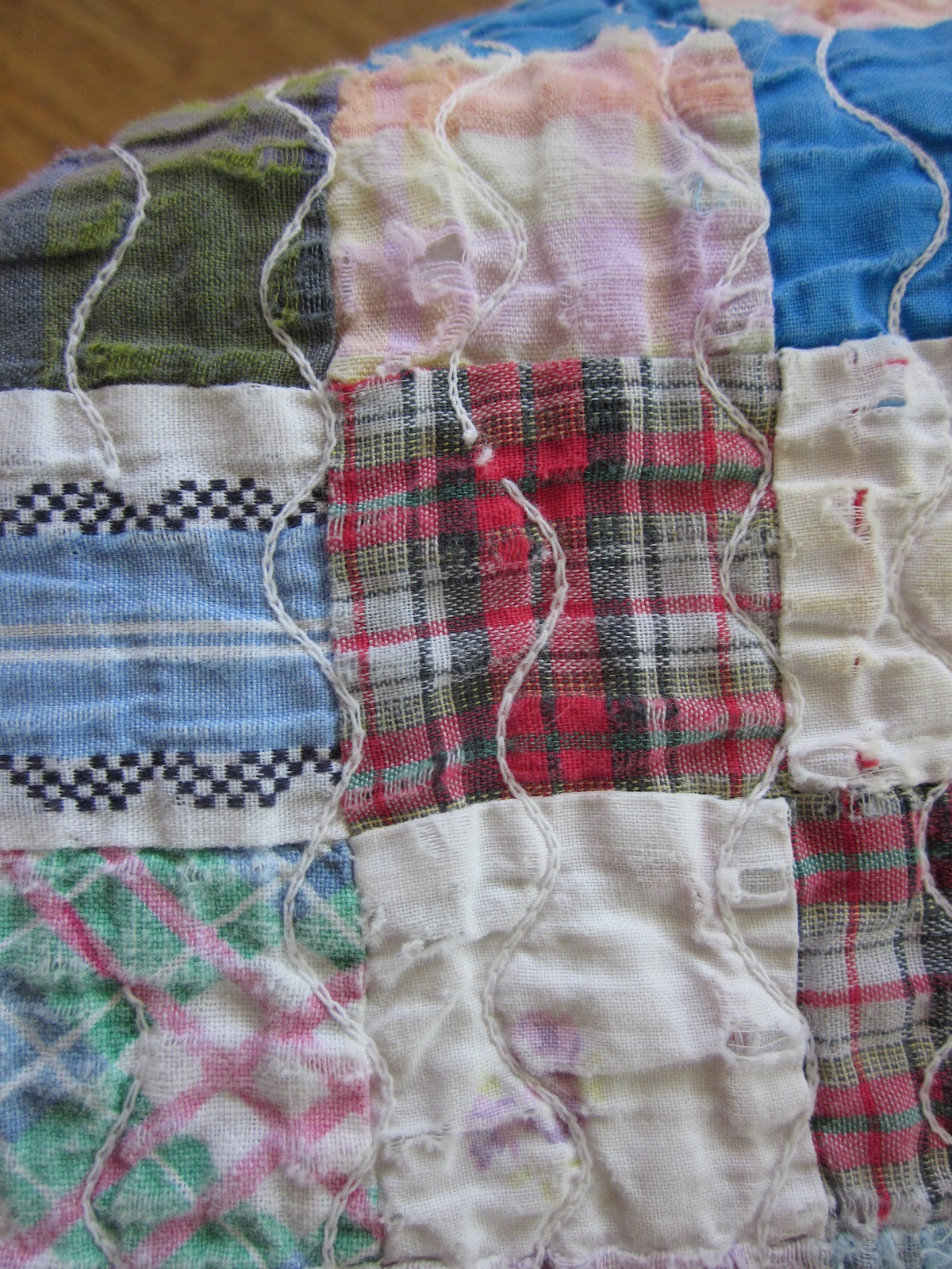 Deb Rowden's Thrift Shop Quilts: A Sentimental Quilt