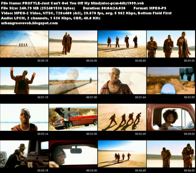 Urban Groove Vob Collection: Profyle - Just Can't Get You Off My Mind ...