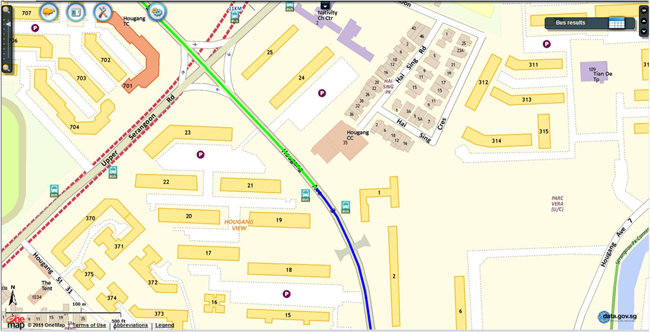OneMap.sg: Optimised Public Transport Routing System!