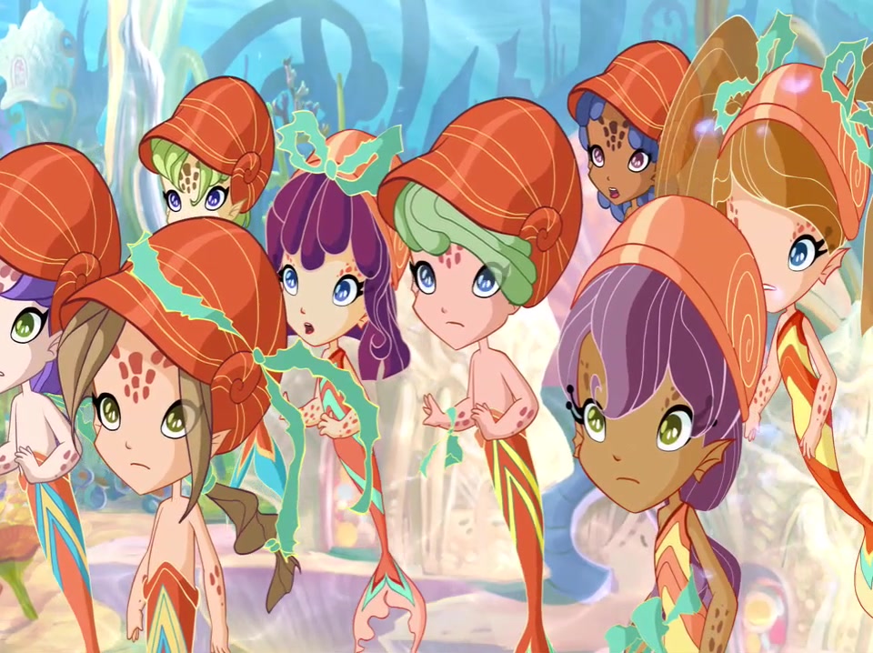 Imágenes de la aldea Selkie de Philla con nuevas Selkies!! - Winx Club All