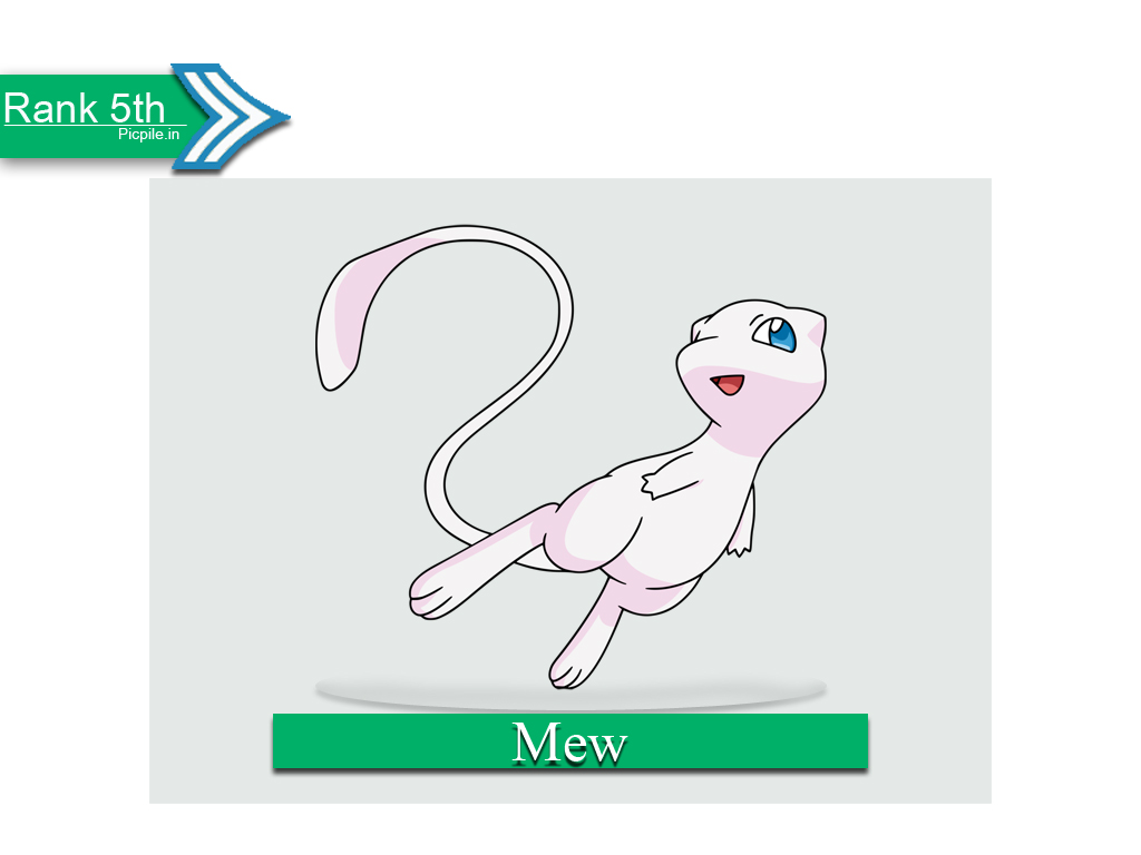 Mew Pokémon Images Rank 5th - Abilities, attacks and Species