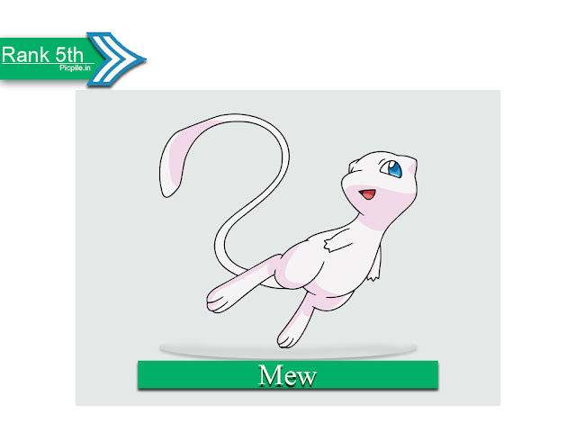 Mew Pokémon Images Rank 5th - Abilities, attacks and Species