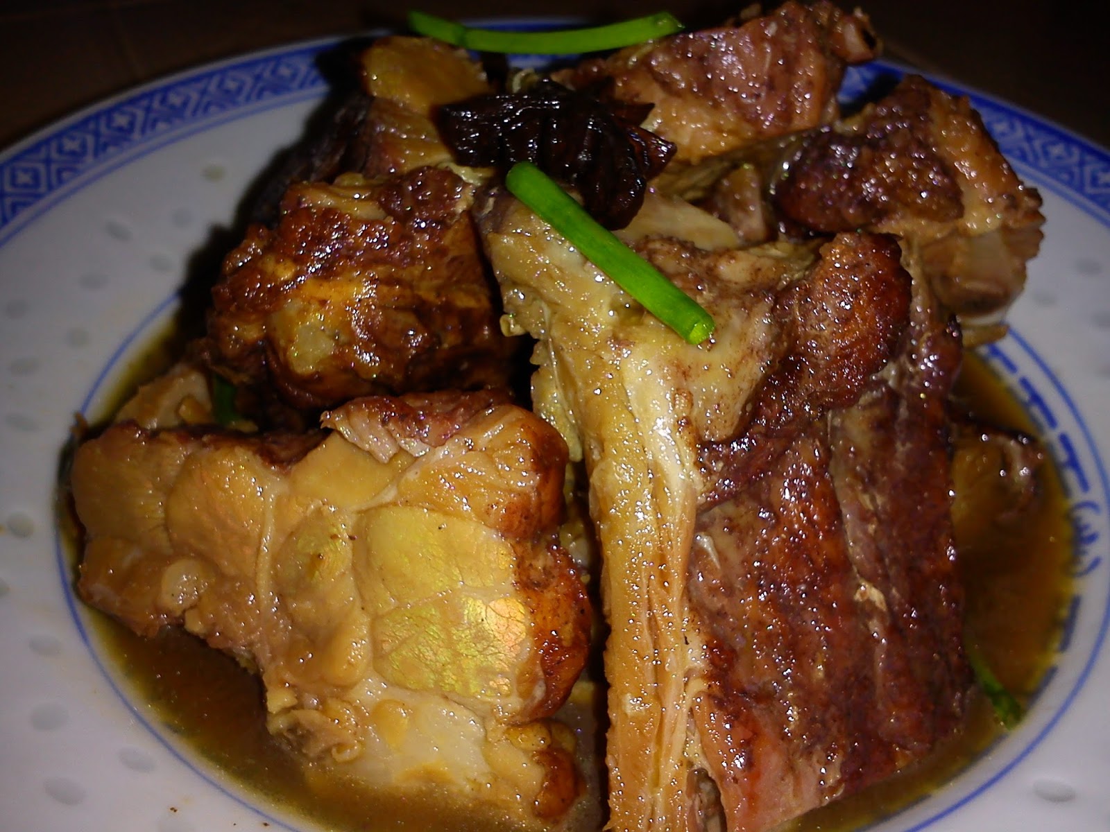 Cooking Pleasure: STEWED ROASTED PORK RIBS