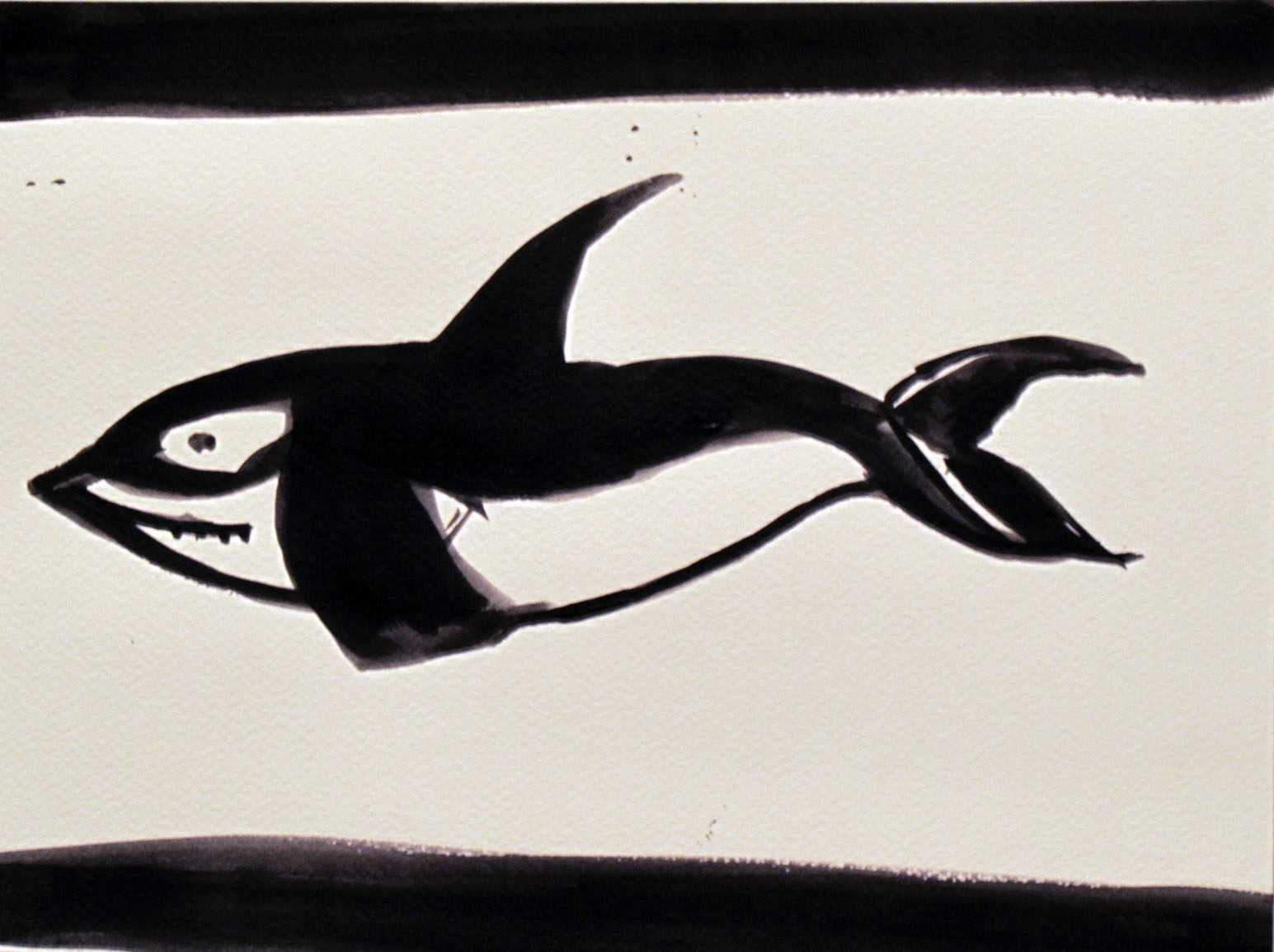 My Magic Art Blog: Orca Border