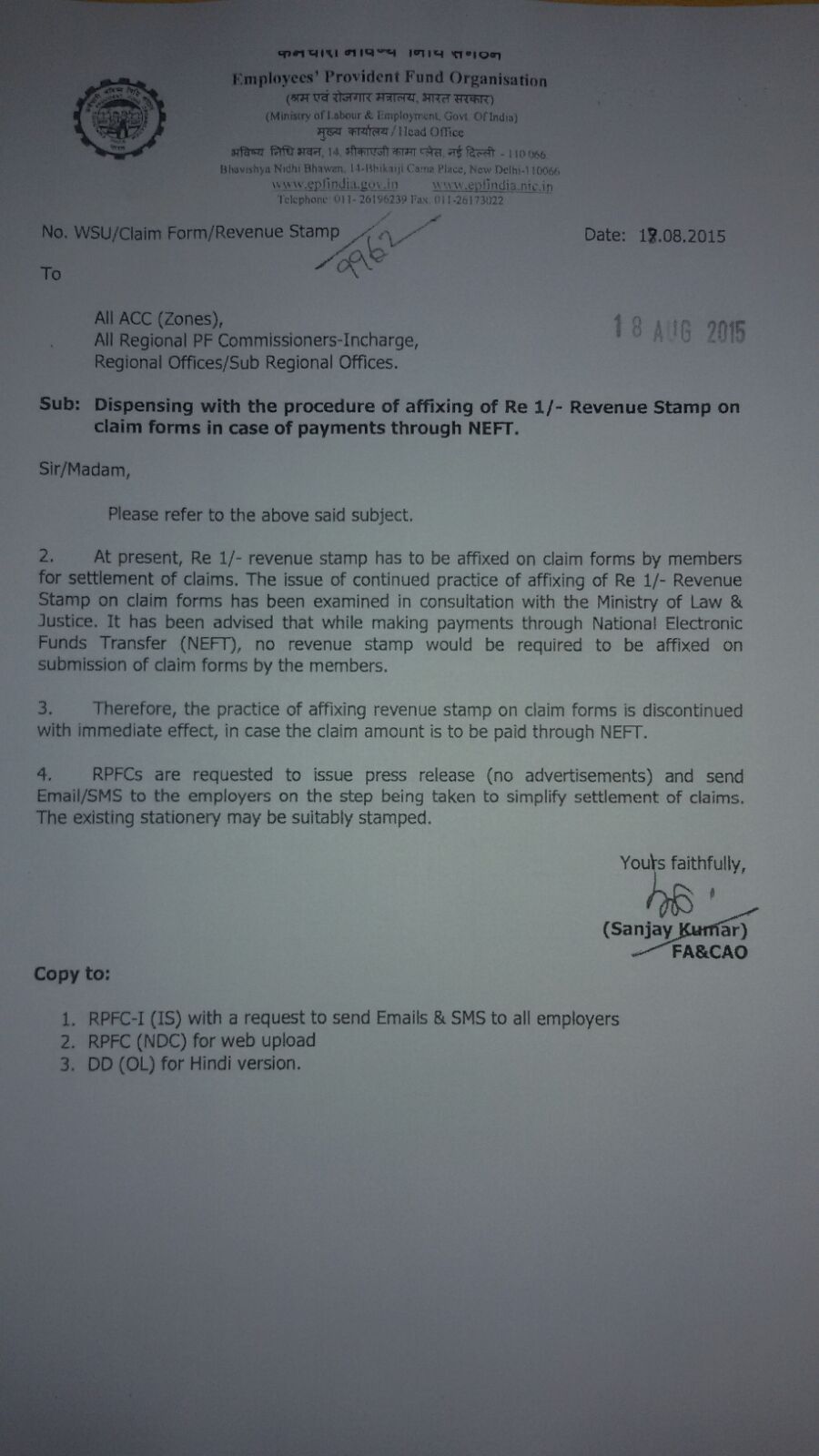 KNOWLEDGE BLOG ON "INDIAN LABOUR LAW AND HUMAN RESOURCE" - ADVOCATE ...