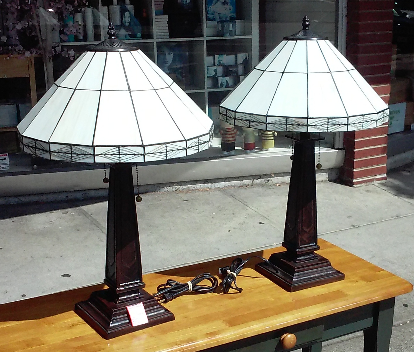 UHURU FURNITURE & COLLECTIBLES: SOLD #17410 Pair of Arts and Crafts ...