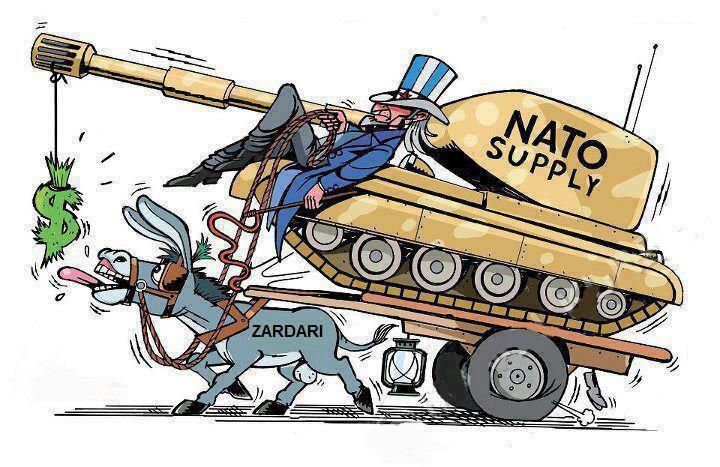 Funny Image: NATO Supply to Afganistan