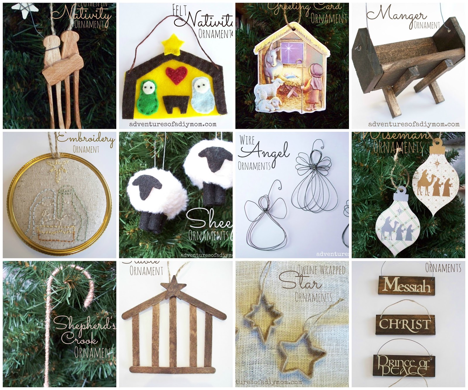 How to Make a Wire Angel Ornament - Nativity Ornament Series ...