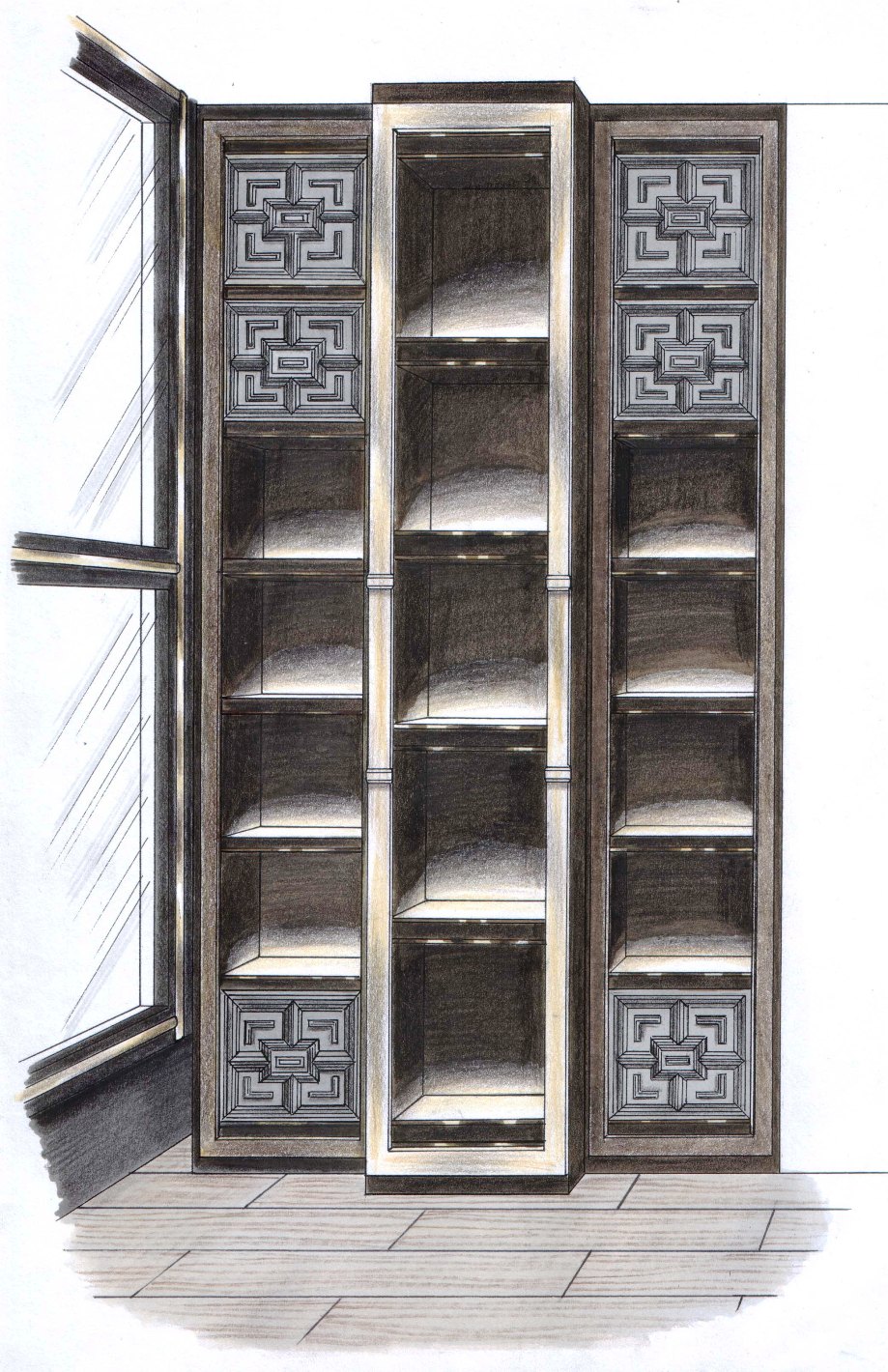 DESIGNER LAURA MCCREE: ITALIANATE VILLA SPACE CREATION & INTERIOR ...