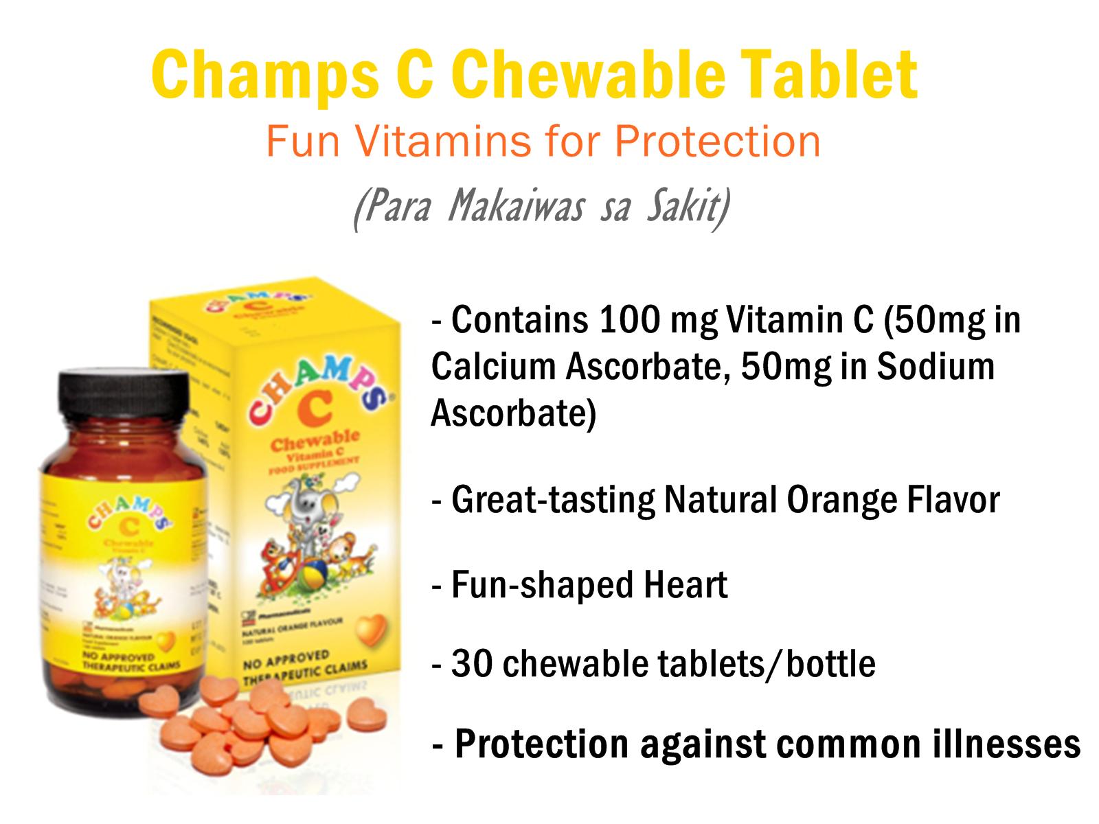 Champs Chewable Vitamins