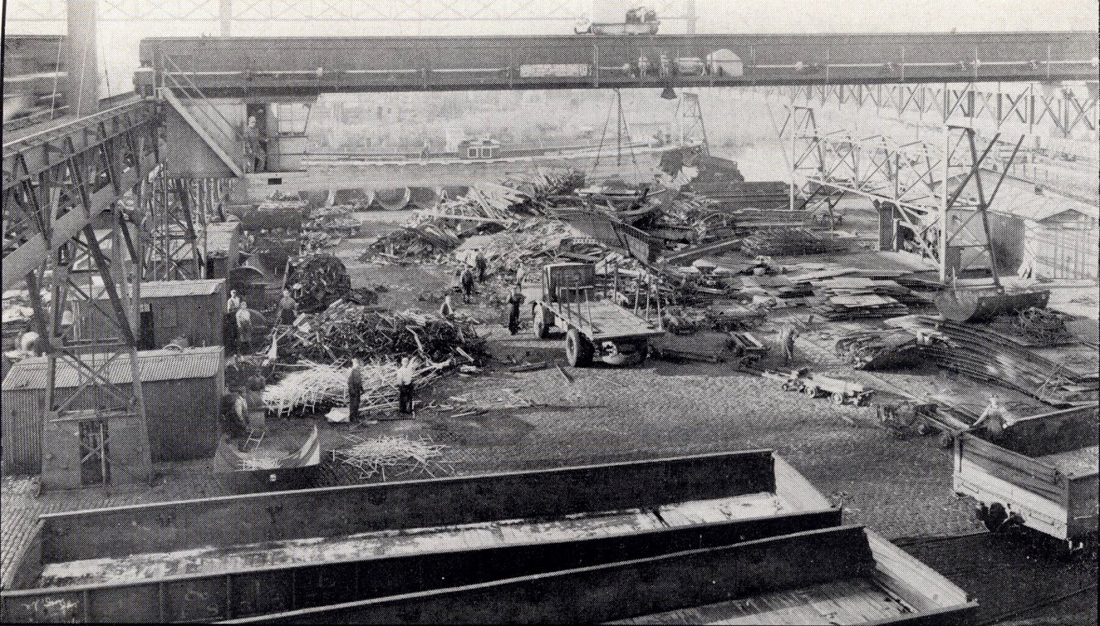 Model Railroad Minutiae: Model scrap yard planning