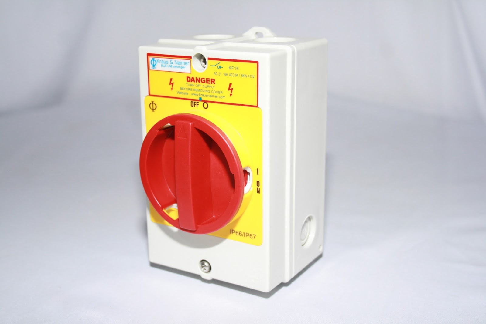 KRAUS & NAIMER VIỆT NAM: ISOLATOR CÓ HỘP BẢO VỆ KRAUS & NAIMER