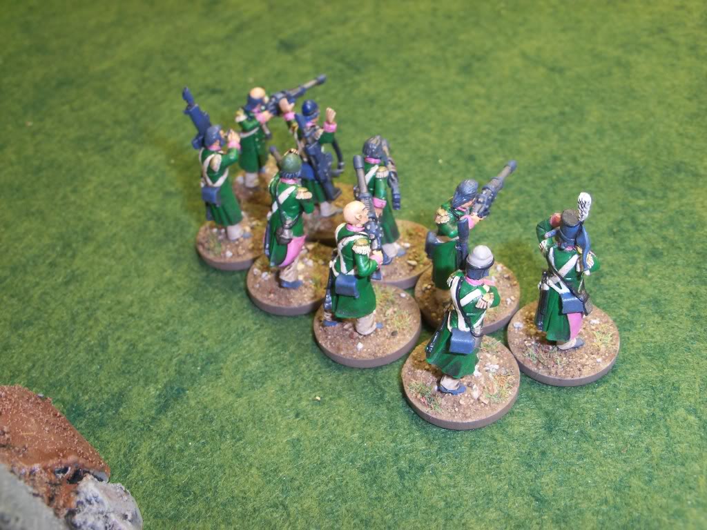 Adventures In Miniature Gaming: Painted Renegade Imperial Guard Conscripts