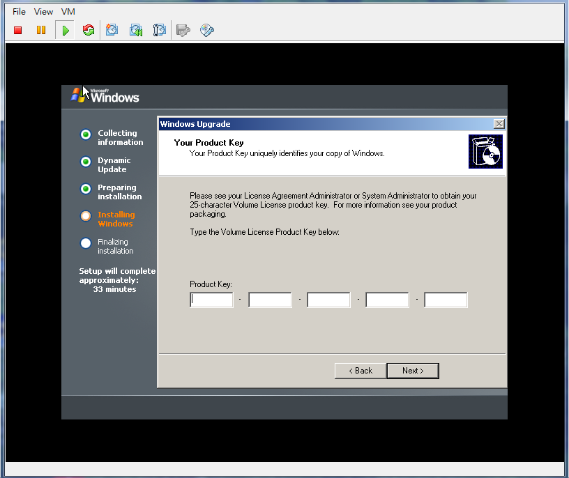 自由人、自由事: VMWare ESXi - Windows 2003 P2V後出現Blue Screen