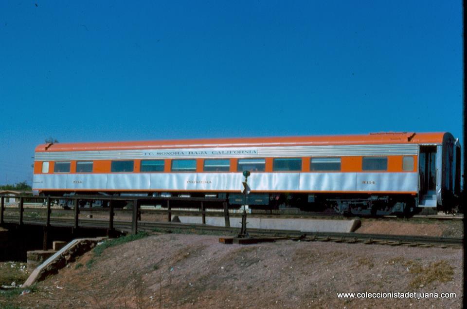 FERROCARRIL SONORA BAJA CALIFORNIA SBC: VAGONES