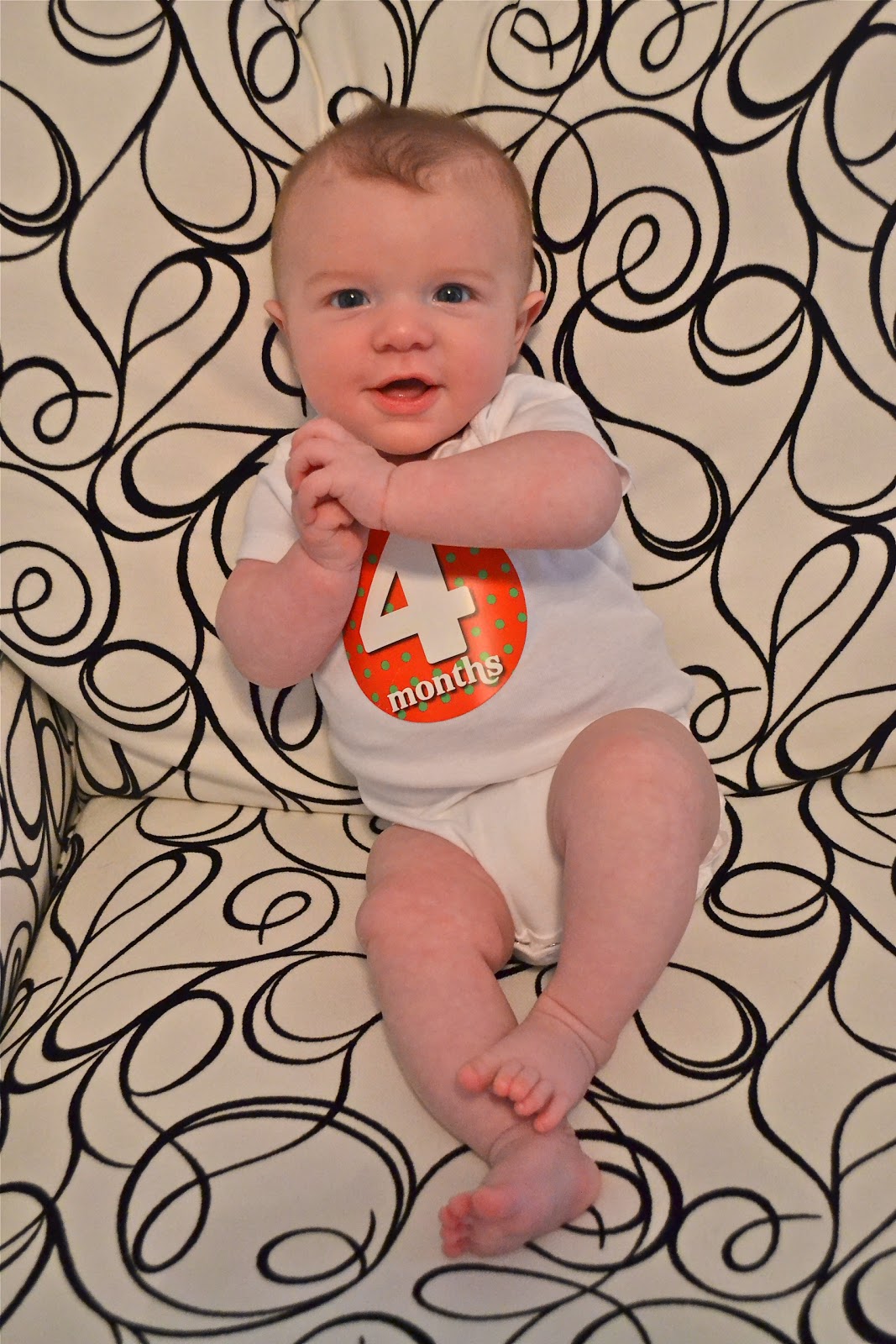 The O'Bryan Family: 4 month old baby boy!